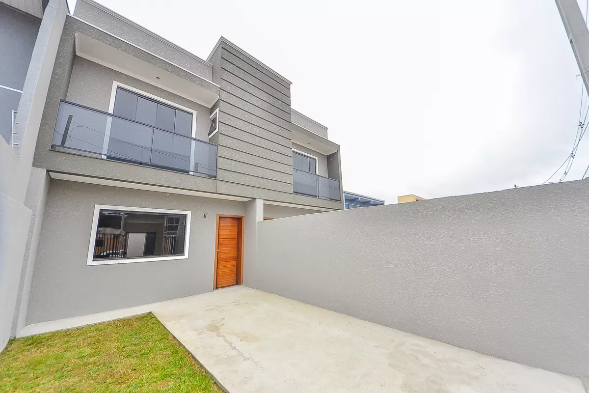 Sobrado à venda - Sítio Cercado, Curitiba - PR 93m² | 3 quartos, 2 vagas